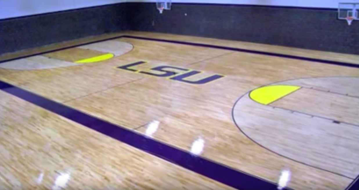 LSU Basketball Practice Facility | Gym Flooring | Sports Floors, Inc.