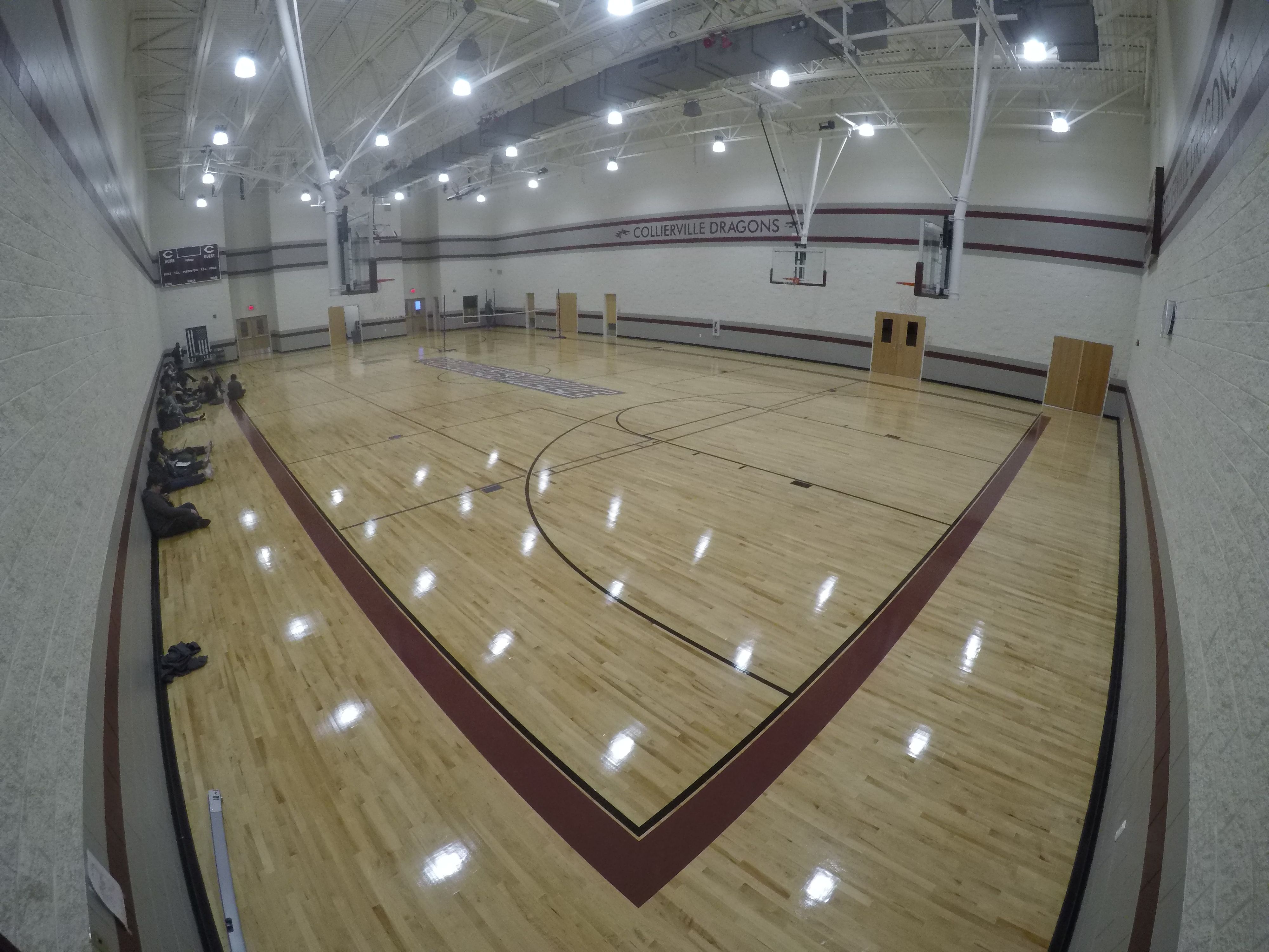 Collierville High School Auxiliary Gym 1 | Sports Floors, Inc.